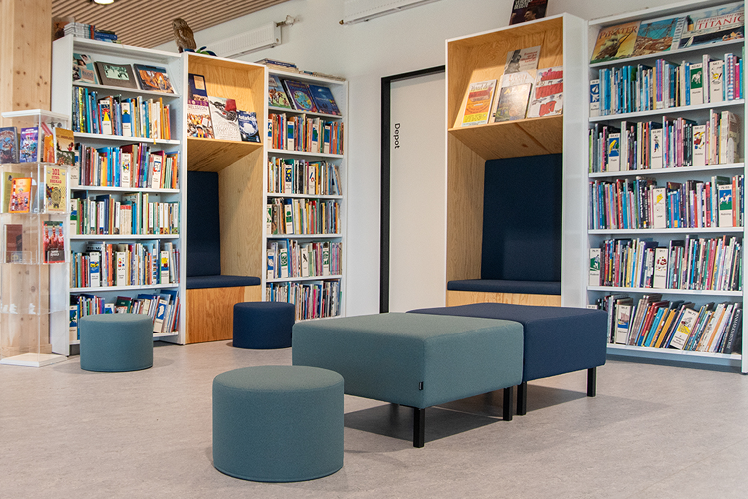 Bibliothèques scolaires – Niches de lecture